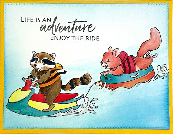 Water Adventure Stamp Set - Dare 2b Artzy