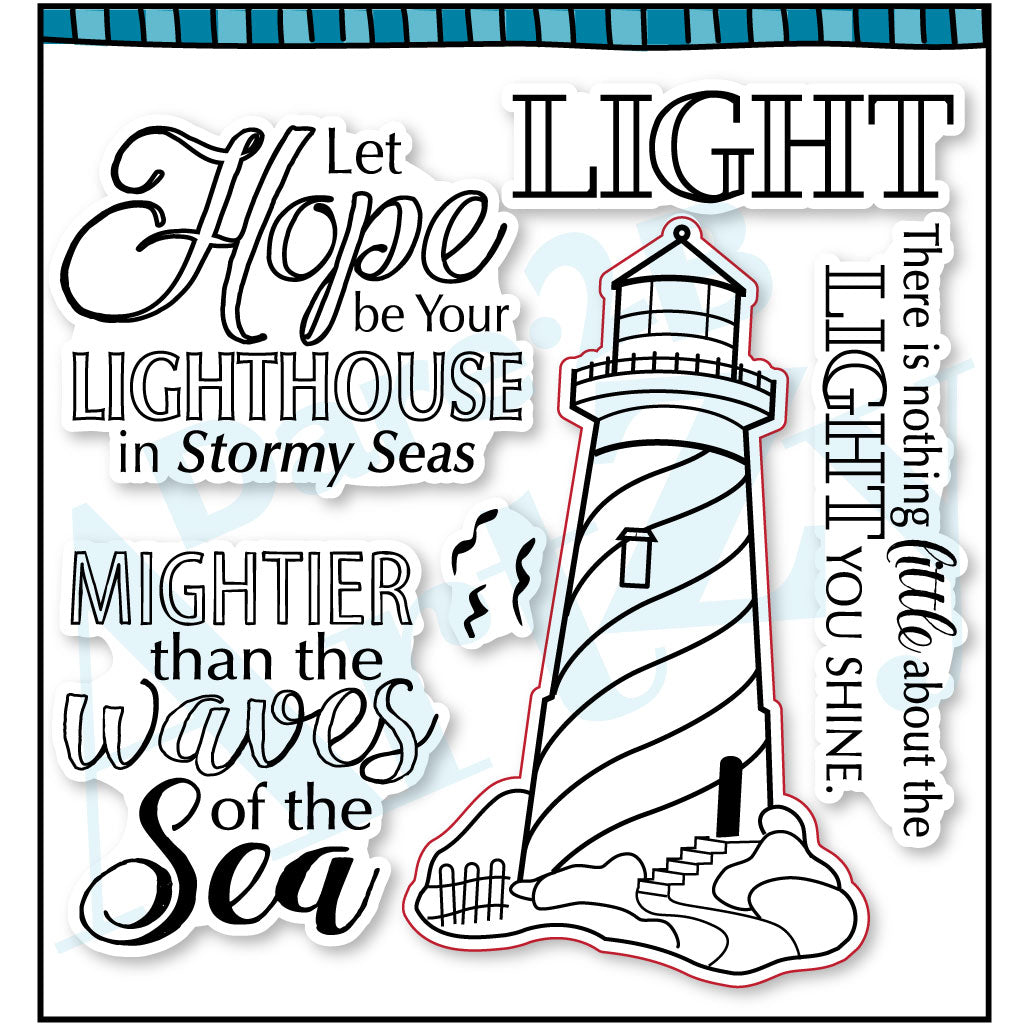 Hope Lighthouse Stamp Set - Dare 2b Artzy