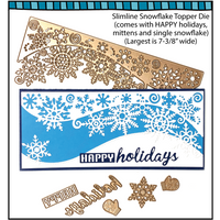 Slimline Snowflake Dies - Dare 2b Artzy